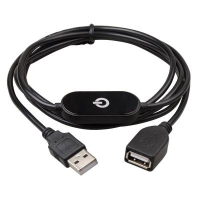 China Touch Dimmer Switch Male to Female Type a USB Extension Cable for Led Strip Lights for sale