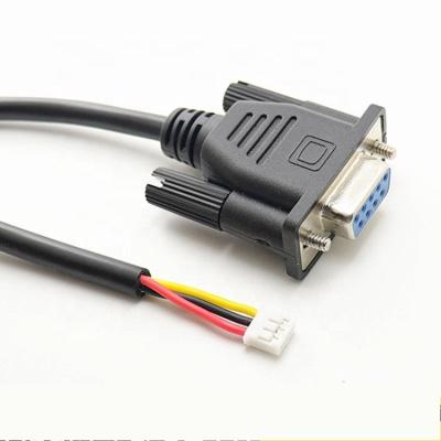 China Custom DB9 to JST 3 Pin PH XH SH Serial Assembly Cable for sale