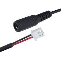 China Customization DC 5.5x2.1mm 5.5x2.5mm 3.5x1.35mm 4.0x1.7mm Bareel Jack Plug to JST XH PH SH VH MX Connector Cable for sale