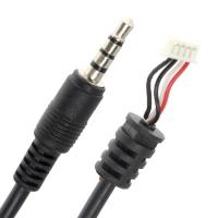 China Custom Factory 1M 2M 3M 3.5mm TRRS Audio DC Jack to JST 2.0mm 2.54mm Pitch Assembly Cable for sale