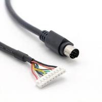 China CUSTOM 1M PC Engine Controller S Video 9 PIN JST Connector to 8 PIN Mini DIN To Cable for sale