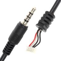 China Custom Assembly 1M 2M 3M 3.5mm TRRS Audio DC Jack to JST 2.0mm 2.54mm Pitch Cable for sale