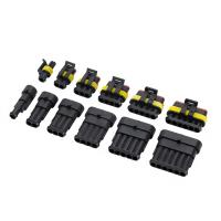 China 1.5 Series Waterproof Automotive 1 2 3 4 5 6 7 8 Pin Connector AMP Socket Plug Connector for sale