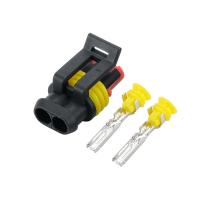 China 1.5 Series Waterproof Automotive 1 2 3 4 5 6 7 8 Pin Connector AMP Socket Plug Connector for sale