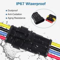 China AMP Waterproof Copper Core Automotive Connector Plug Male Female Wiring Harness for sale