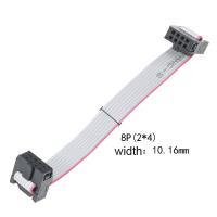China Customized 6P 8P 10P 14P 16P 20P 26P 34P 40P 1.27mm 1.0mm  2.0mm 2.54mm Pitch IDC Flat Ribbon Cable for sale