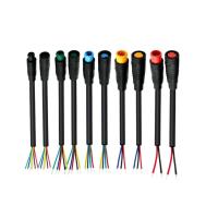 China IP67 PI68 M6 M8 2 3 4 5 6 Pin Waterproof Cable for Outdoor Led Camera for sale