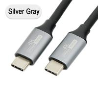 China USB 3.2 Gen 2 Type C To Type C Cable 100W PD Fast Charging E-Marker Chip Full Function Data Sync Cable Dual Head USB C Cable for sale