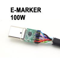China USB 3.2 Gen 2 Type C To Type C Cable 100W PD Fast Charging E-Marker Chip Full Function Data Sync Cable Dual Head USB C Cable for sale