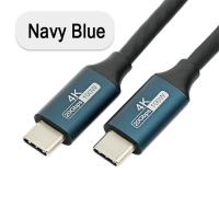 China USB 3.2 Gen 2 Type C To Type C Cable 100W PD Fast Charging E-Marker Chip Full Function Data Sync Cable Dual Head USB C Cable for sale