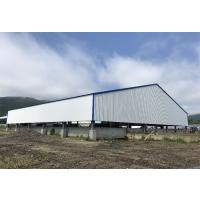 China Q345b Prefabricated Steel Structures Warehouse / Workshop Pre Engineering Building for sale