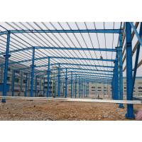 China 100 × 300 Prefabricated Steel Structures Warehouse Light Type for sale