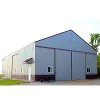 China Anti Wind Steel Frame Structure System Large Sheds Metal Warehouse for sale