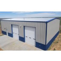 China Anti Wind Steel Frame Structure System Large Sheds Metal Warehouse for sale