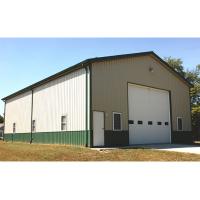 China Anti Wind Steel Frame Structure System Large Sheds Metal Warehouse for sale
