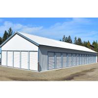 China Pre Engineered BS Prefabricated Steel Industrial Shed for sale
