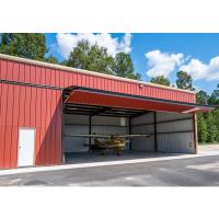 China Portal Frame Warehouse Steel Structure Construction Prefabricated Pole Barn for sale