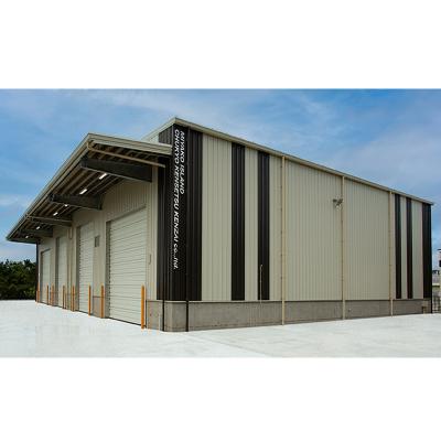 China Fabrication Q345B Prefabricated Steel Warehouse Building Erection Construction for sale