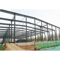 China Clear Span Peb Industrial Shed , Steel Portal Frame Warehouse Buildings for sale