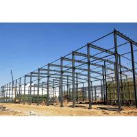 China Galvanized Q235b Q345b Frame Steel Structure Workshop Prefabricated for sale