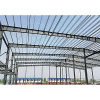 China Galvanized Q235b Q345b Frame Steel Structure Workshop Prefabricated for sale