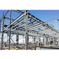 China Prefab Industrial Diversified Workshop Steel Structure Construction Q235 / Q345 Modular for sale