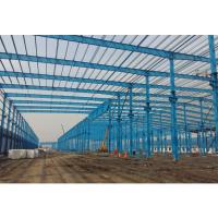 China Din Standard Q345b Prefabricated Steel Structures Workshop for sale