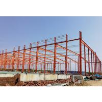 China 100 X 50 Heavy Steel Structure Warehouse Water Proofing for sale