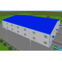 China Corrugated Metal Framing Prefabricated Steel Structures Barns for sale