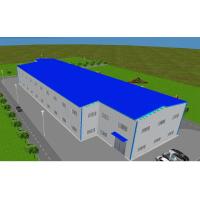 China Corrugated Prefab Metal Warehouse Building Din Standard for sale