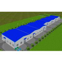 China Astm Galvanized Corrugated Metal Roof Pre Engineered Steel Building Structure Commercial for sale