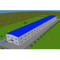 China Q345B Steel Customized Prefabricated Commercial Buildings Industrial Wide Span Steel Warehouse for sale