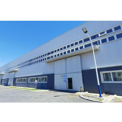 China H Section Heavy Steel Structure Storage Shed Hangar Prefabricated Warehouse for sale