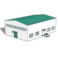 China Multi Layer Anti Earthquake Steel Structure Barn Shed Workshop Warehouses Build for sale