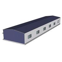China Multi Layer Anti Earthquake Steel Structure Barn Shed Workshop Warehouses Build for sale