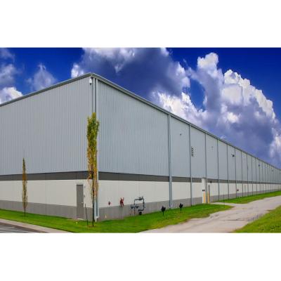 China Q235 Q345b Readymade Heavy Steel Structure Warehouses Industrial Storage Shed for sale