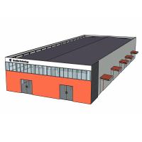 China Waterproofing Pre Engineered Metal Building / Barns Steel Warehouse Structure for sale