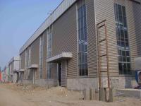 China 55000Sqm Q235 Q345 Fabricated Warehouse Steel Structure for sale