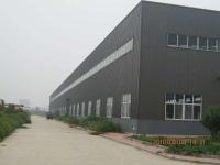 China 55000Sqm Q235 Q345 Fabricated Warehouse Steel Structure for sale
