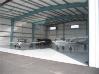 China Light Steel Hot Dip Galvanized Prefabricated Airplane Hangar Building for sale