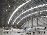 China Light Steel Hot Dip Galvanized Prefabricated Airplane Hangar Building for sale