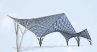 China Prefabricated Railway Station Steel Frame Structure With Space Frame Roof for sale