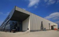 China Temporary Warehouse Structures Q235, Q345 Insulated Chinese Sandwich Panel Warehouse for sale