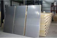 China Glass Wool Insulated Roof Panels Foam Insulation Panels 80Mm Thickness for sale