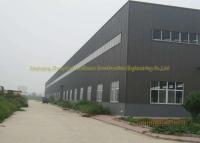 China Anti Rust Warehouse Steel Structure Prefab Metal Buildings Hot Dip Galvanized for sale