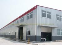 China Anti Rust Warehouse Steel Structure Prefab Metal Buildings Hot Dip Galvanized for sale