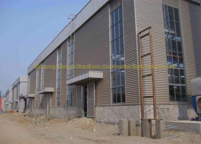 China Steel Frame Storage Buildings Q235, Q345 Steel Portal Frame Building for sale