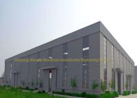 China Waterproof Warehouse Steel Structure Grade Q235B / Q345B Prefab Warehouse for sale
