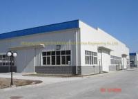 China Waterproof Warehouse Steel Structure Grade Q235B / Q345B Prefab Warehouse for sale