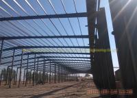 China Q345 Prefabricated Warehouse Steel Structure Garage ASTM BS DIN Standard for sale